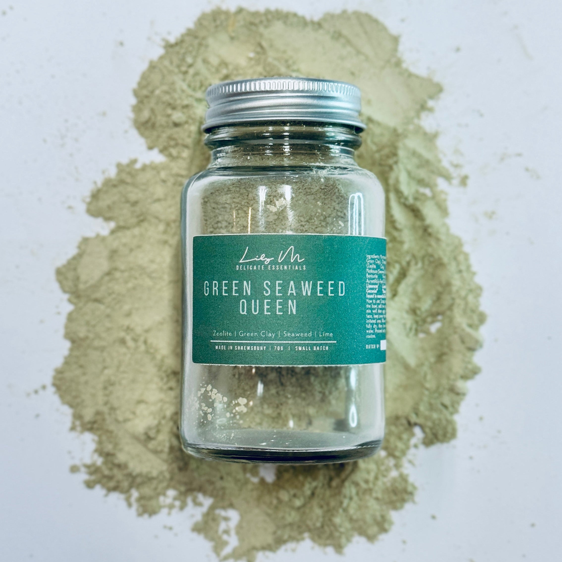 Green Seaweed Queen Clay Mask – Lily M Beauty